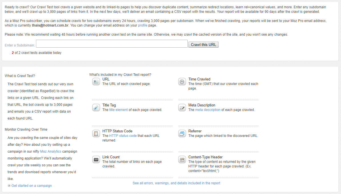 MOZ: a complete tutorial to extract incredible information from the tool!