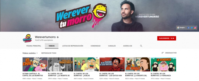 Youtubers famosos: 15 canales hispanos más exitosos