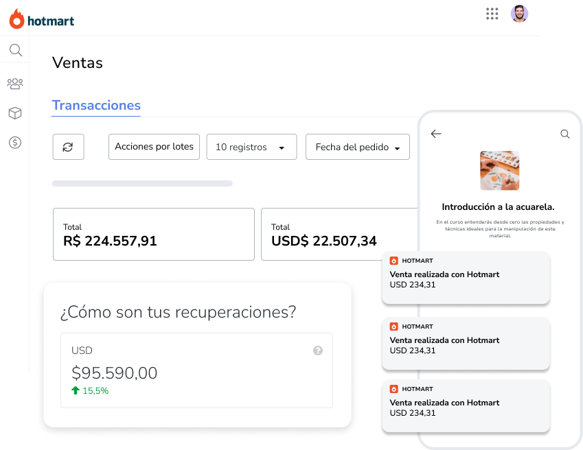 Hotmart — Crea tu negocio digital y vende en todo el mundo